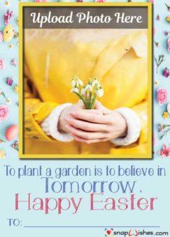 Easter Celebration Snap Wish Card - Create Unique Birthday Wishes With ...