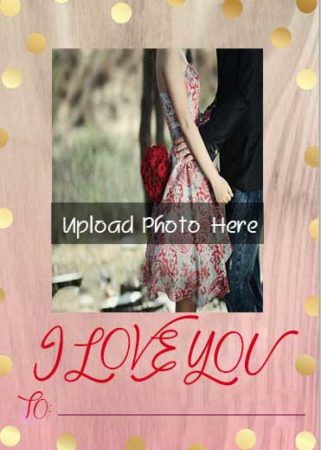 Free Love Photo Card Maker with Name - Create Unique Birthday Wishes ...