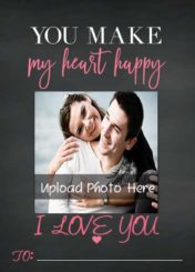 Love Name Photo Card for Boyfriend - Birthday Cake With Name and Photo ...