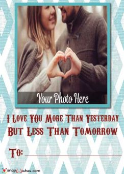 Love Photo Editor Free Download - Create Unique Birthday Wishes With ...