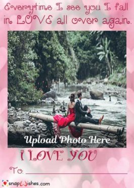 Romantic Love Wish Snap Card - Create Unique Birthday Wishes With Name ...