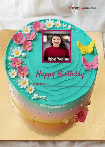 Photofunia Birthday Cake Photo Editing Online - Create Unique Birthday ...