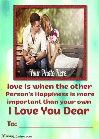 love couple photo editor - Create Unique Birthday Wishes With Name and ...