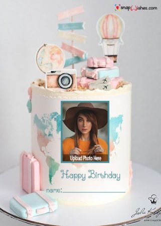 Online Edit Birthday Cake with Name and Photo - Create Unique Birthday ...