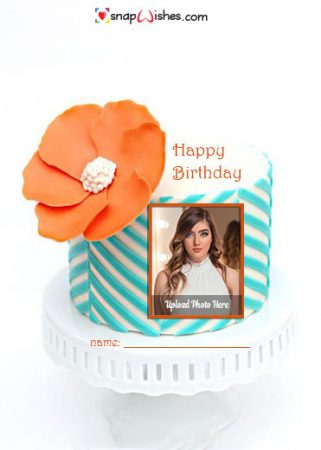 Personalized Birthday Cake with Name and Photo - Create Unique Birthday ...