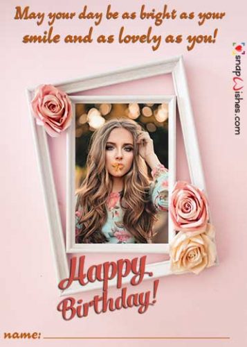 Pretty Happy Birthday Card Images - Create Unique Birthday Wishes With ...