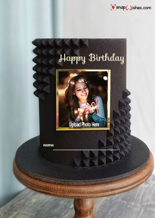 Stylish Photo Editing Online on Birthday Cake - Create Unique Birthday ...